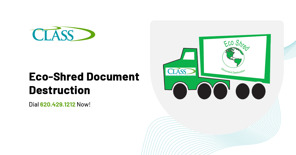 Eco-Shred Document Destruction, Kansas | CLASS